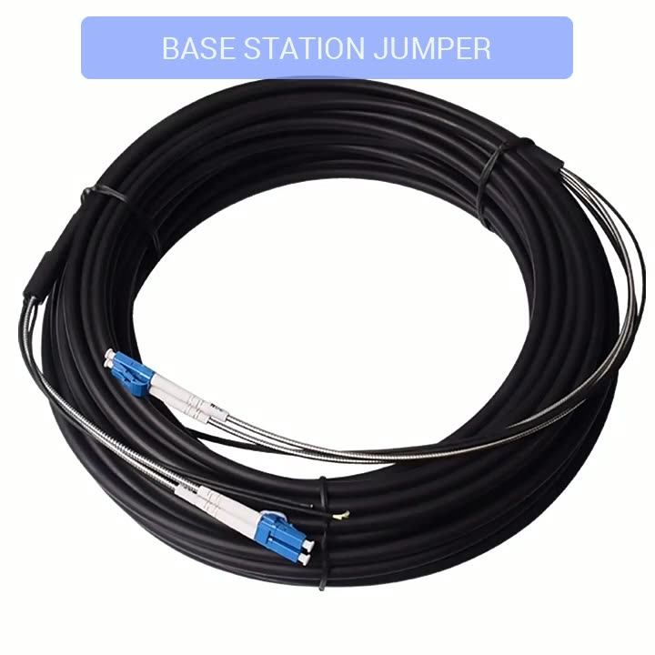 Lc Fiber Base Station Single Mode Lszh 2 4 Core Outdoor Fiber Patch ...
