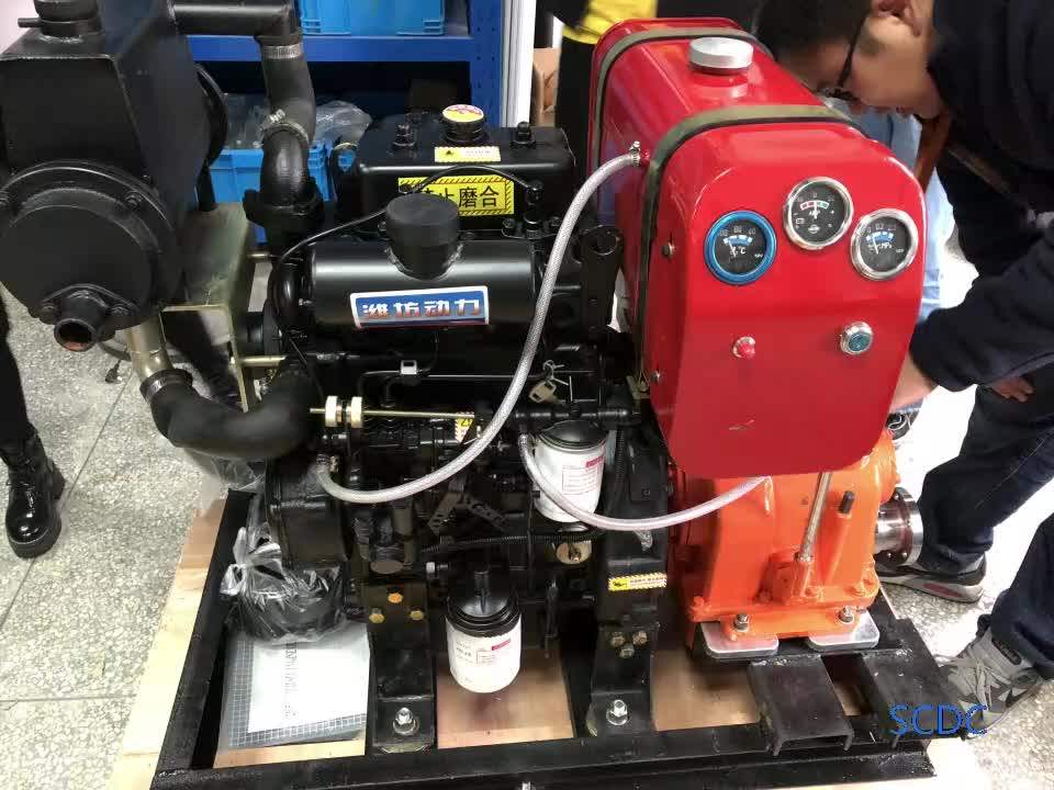 Water Cooled Richardo 4 Cylinder 40hp 490 Small Inboard Diesel Engine ...