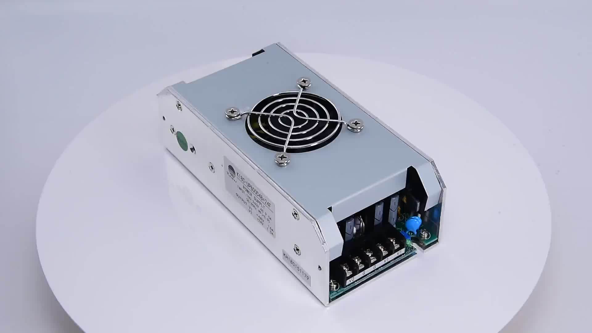 Kaihui 12v 24v 36v 48v Dc Output Regulated Switching Power Supply 800w 24v For Audio Amplifier ...