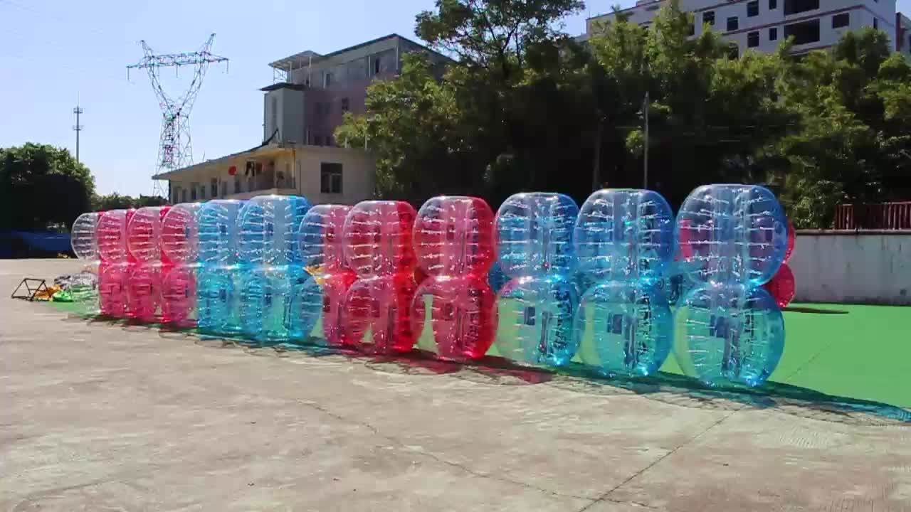 High Quality Pvc And Tpu Inflatable Human Bumper Soccer Bubble Football ...