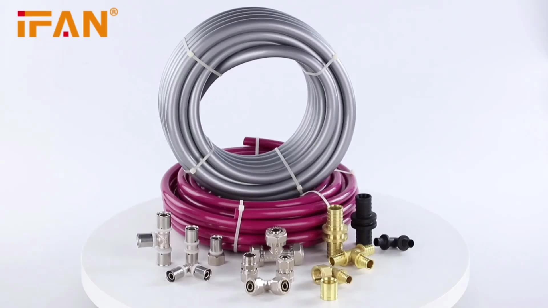 Ifan Customized Color Size 16mm-32mm Pex Pert Pipe Underfloor Heating ...