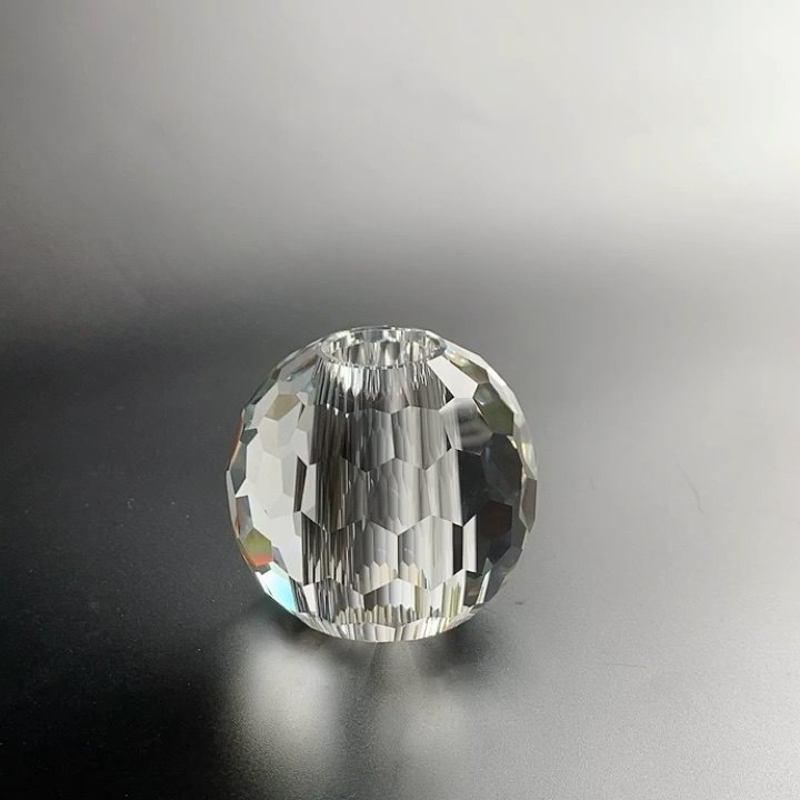 Brilliant Cut Crystal K9 Machine Cut Faceted Crystal Ball For Table ...