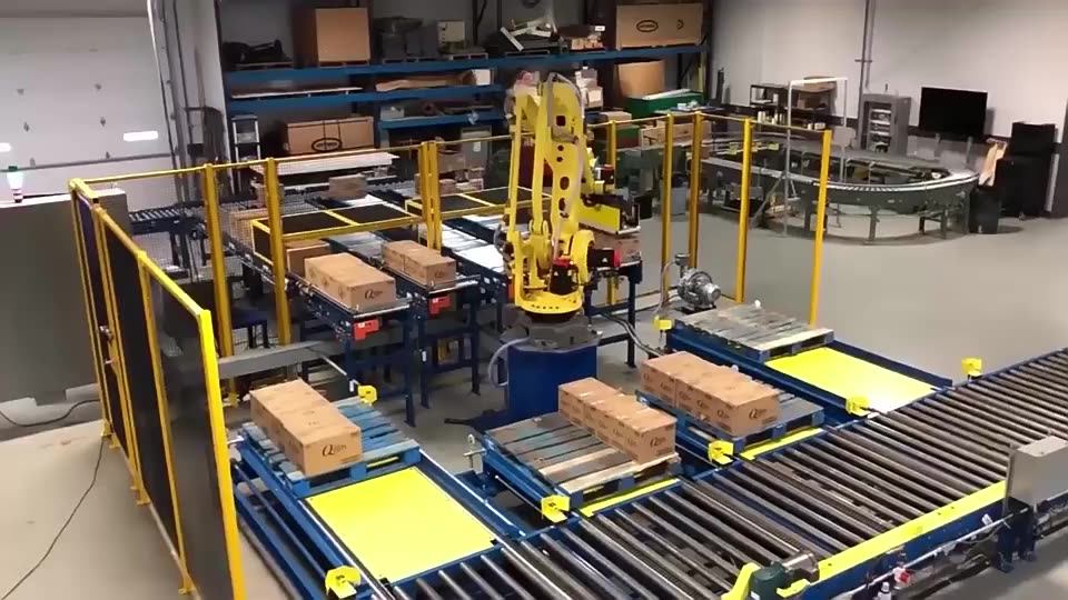 Industrial Robot Fanuc R-1000 Ia 80h Handling Robot With Robot Fixture ...