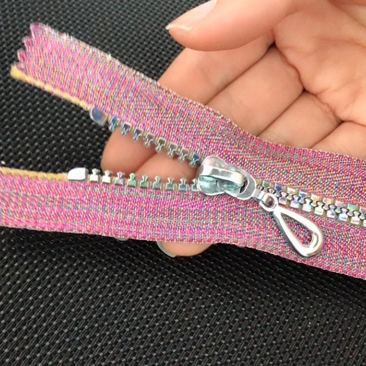 #4 Yg Slider Y Teeth Semi-lock Gold Metal Zipper - Buy Gold Zipper,Gold ...