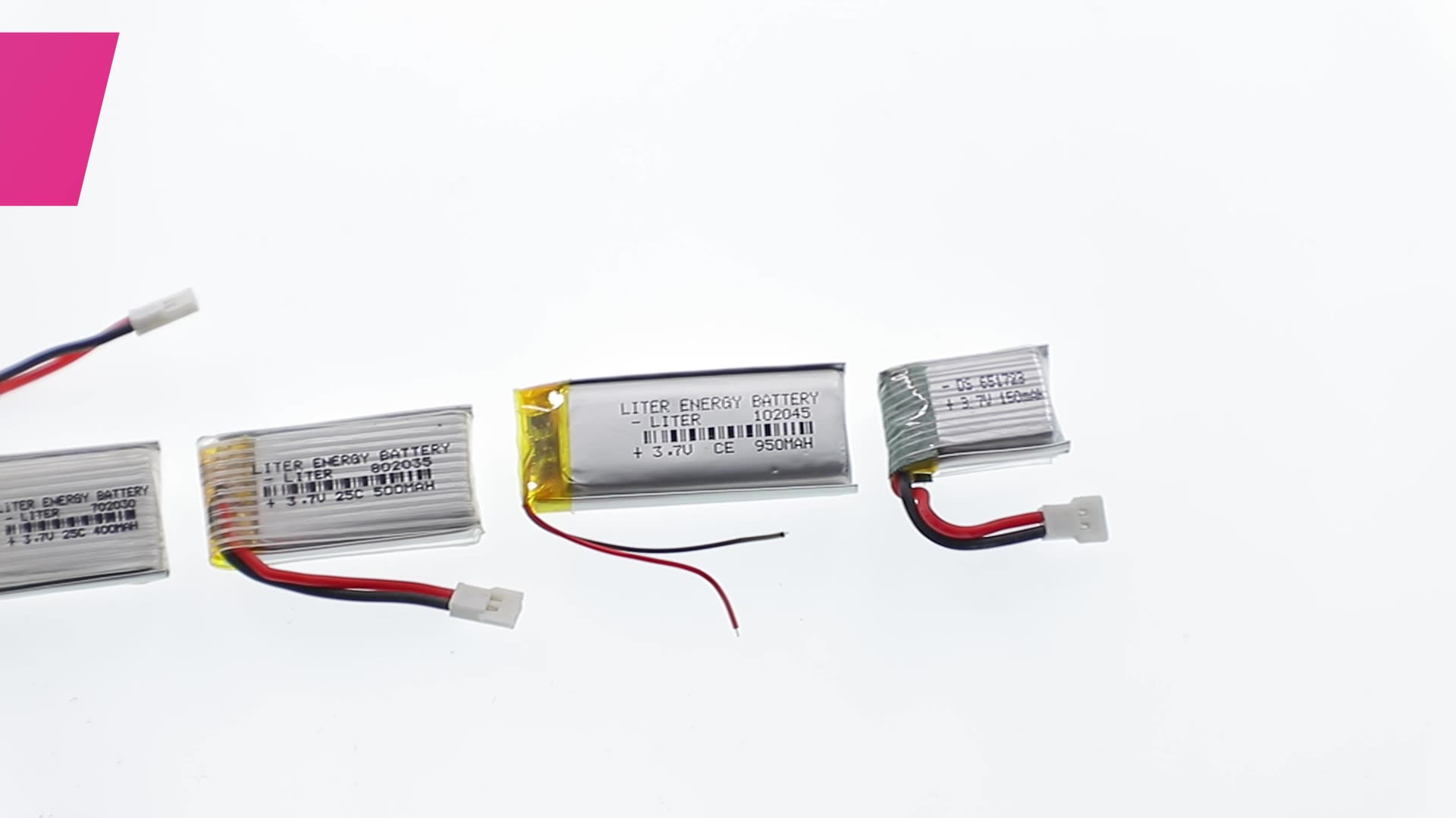 3.7v 110mah 301230 Lithium Polymer Battery Rechargeable Battery With ...