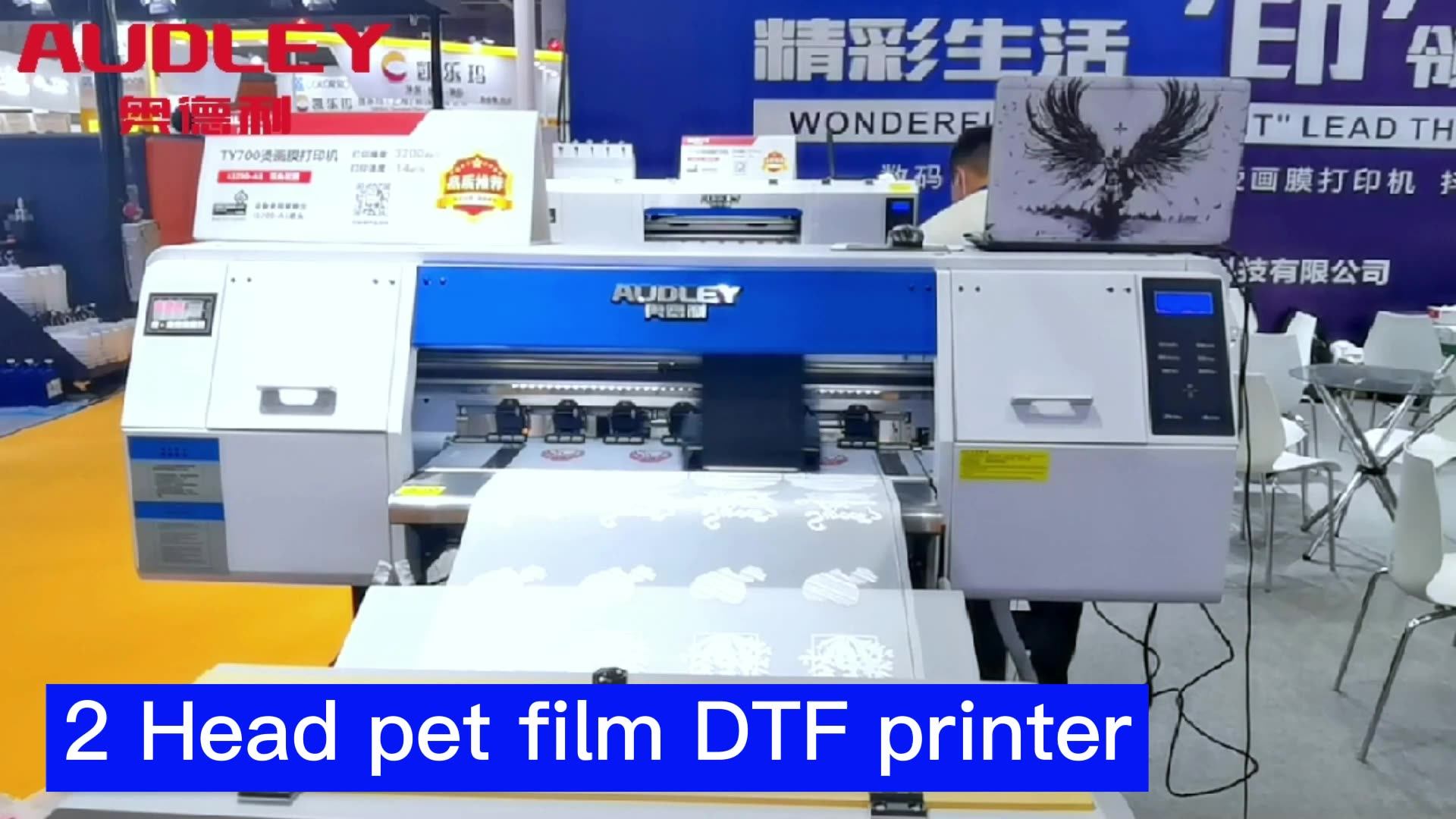 Audley Dtf Printer Printing Machine 60cm A2 Dtf Printer High Speed ...