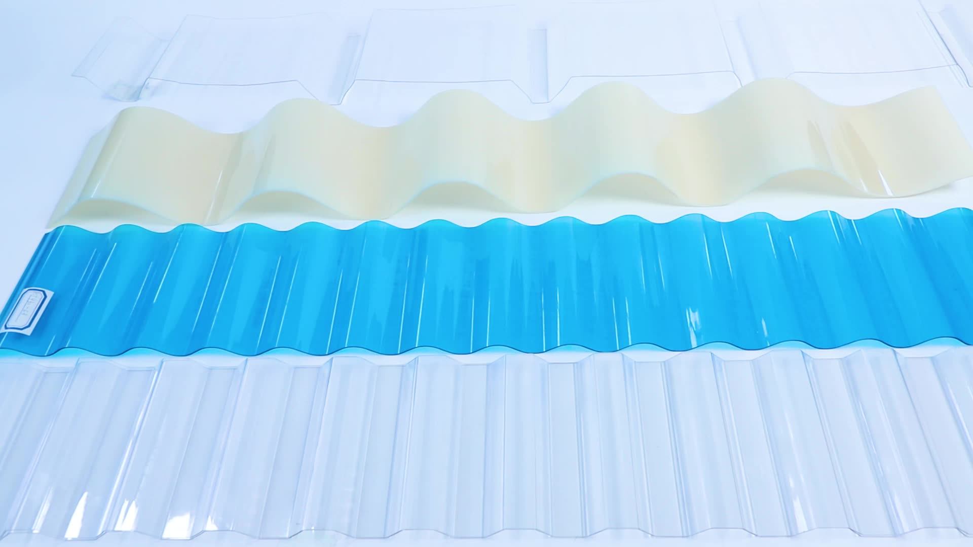 Strong Anti-impact Polycarbonate Corrugated Sheet Transparent Heat ...