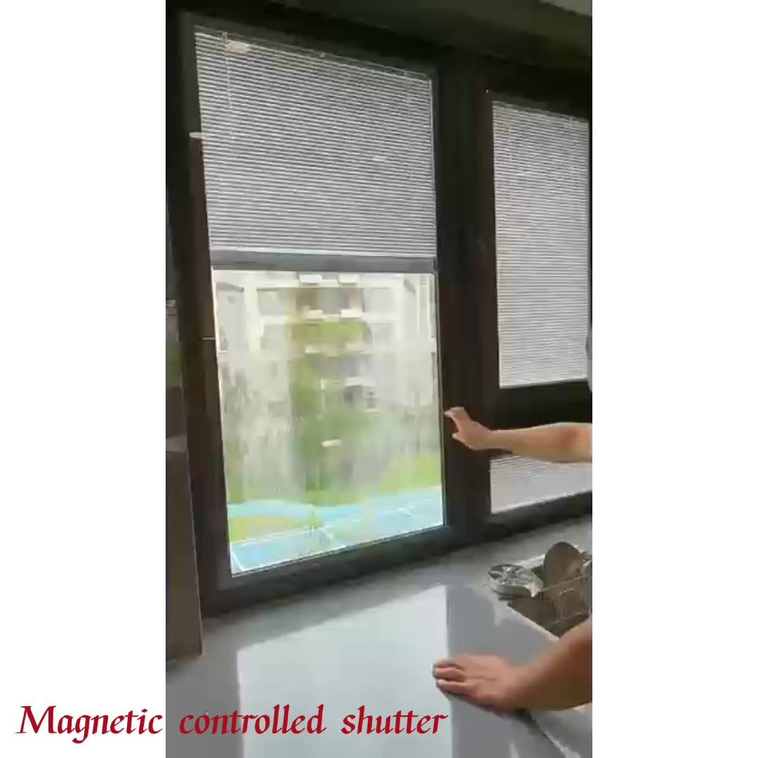 Magnet Blinds Built-in Blinds Between Glass Shutter Blinds Window With ...
