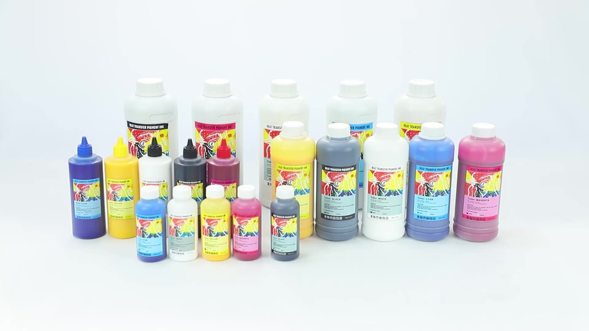 Fcolor-tinta De Pigmento Dtf Premium Para Impresora Epson Xp600,L1800 ...