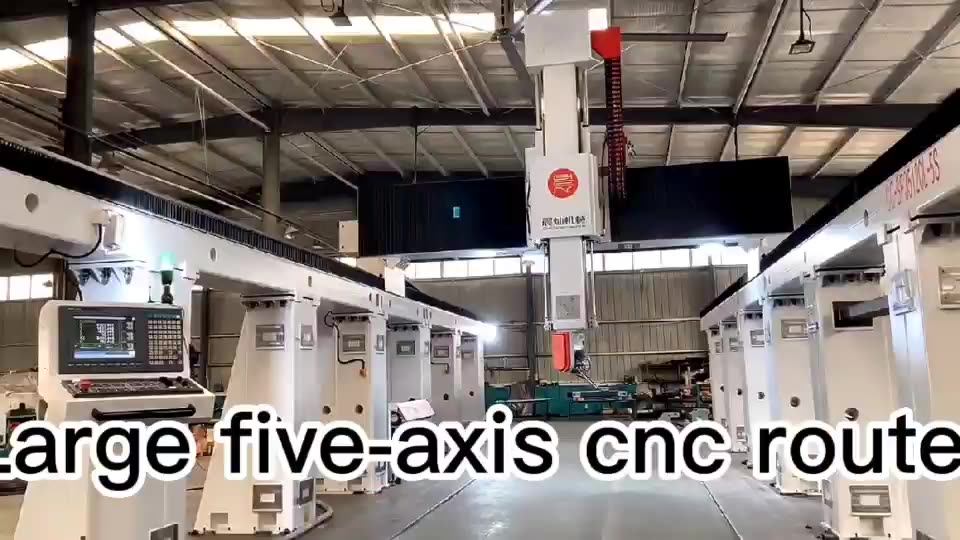 Foam 5 Axis Cnc Machine Center For Milling Foam Boat Mould Plug - Buy ...