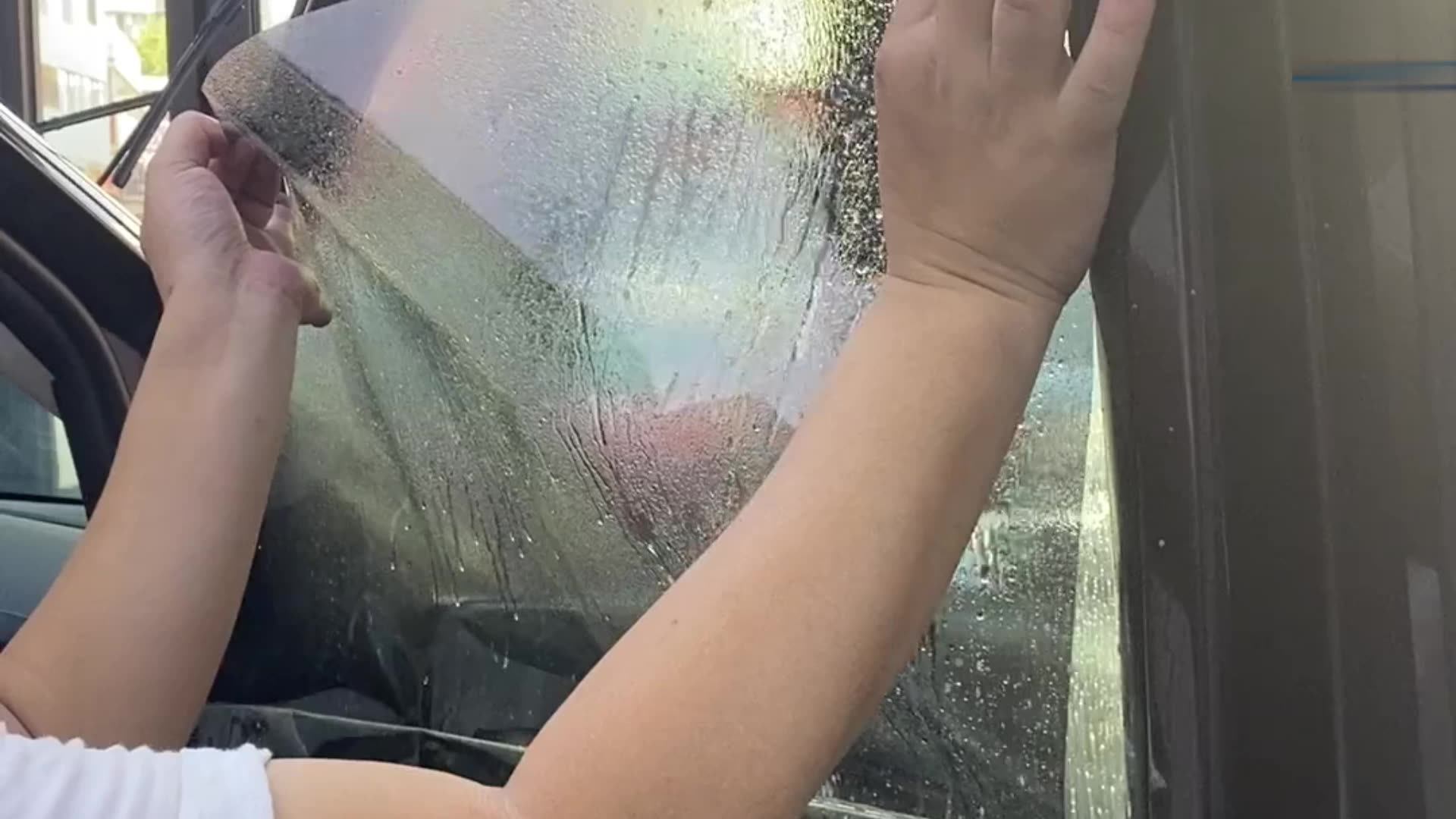 Waterproof Anti-scratch Vlt 6% Windscreen Wrap Sunblock Side Window Uv ...