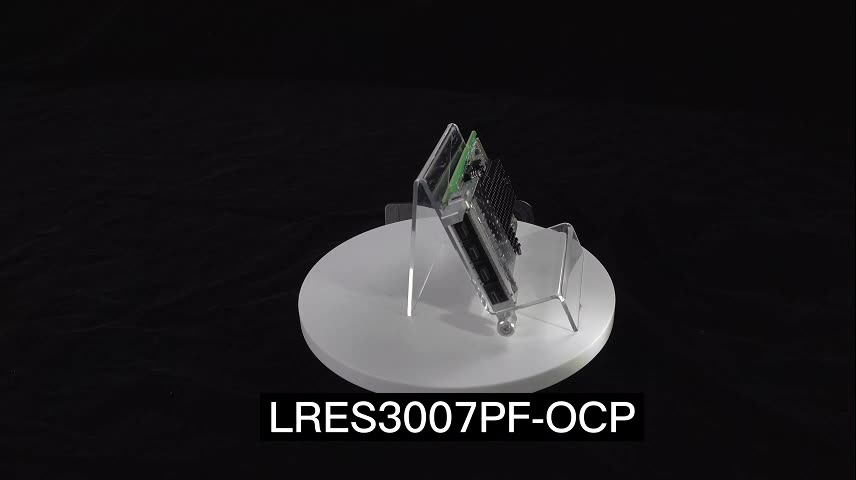 Lres3007pf-ocp Pci Express V3.0 X8 Ocp 3.0 10 Gigabit Lrlink 10g 4x Sfp Fiber Network Card ...