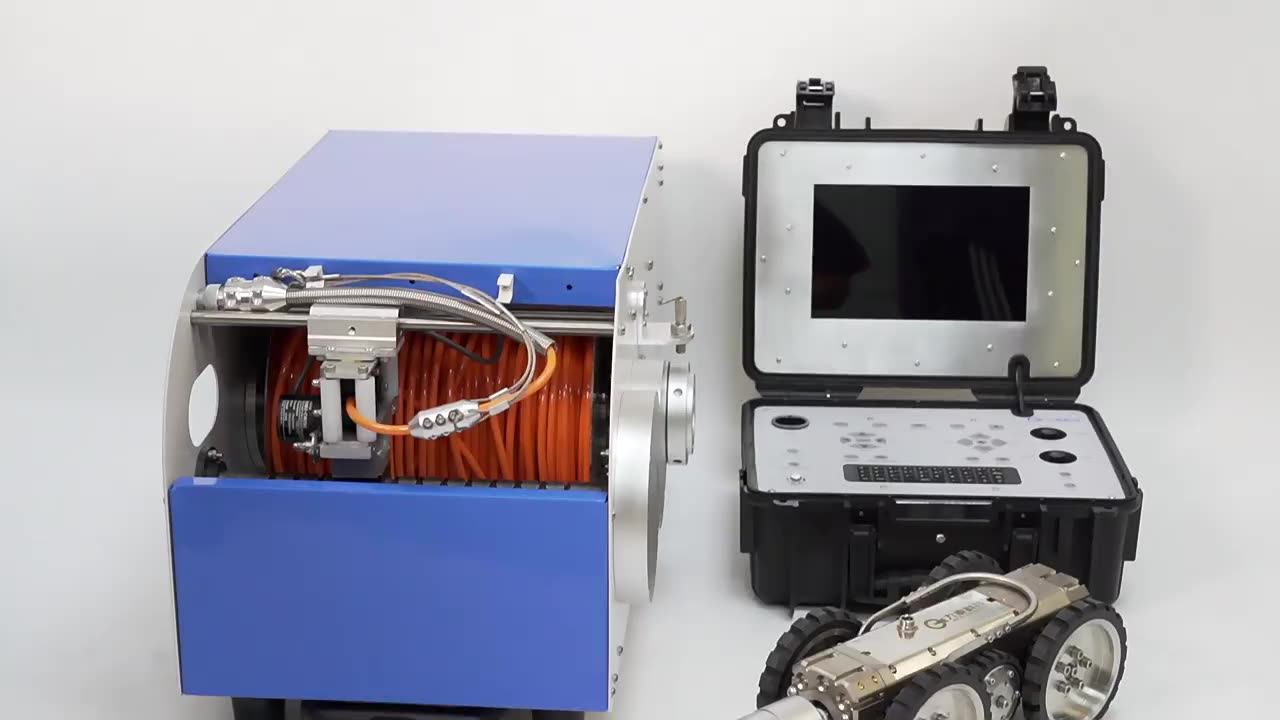 1080p Cctv Underground Sewer Pipeline Inspection Camera Systems Crawler ...