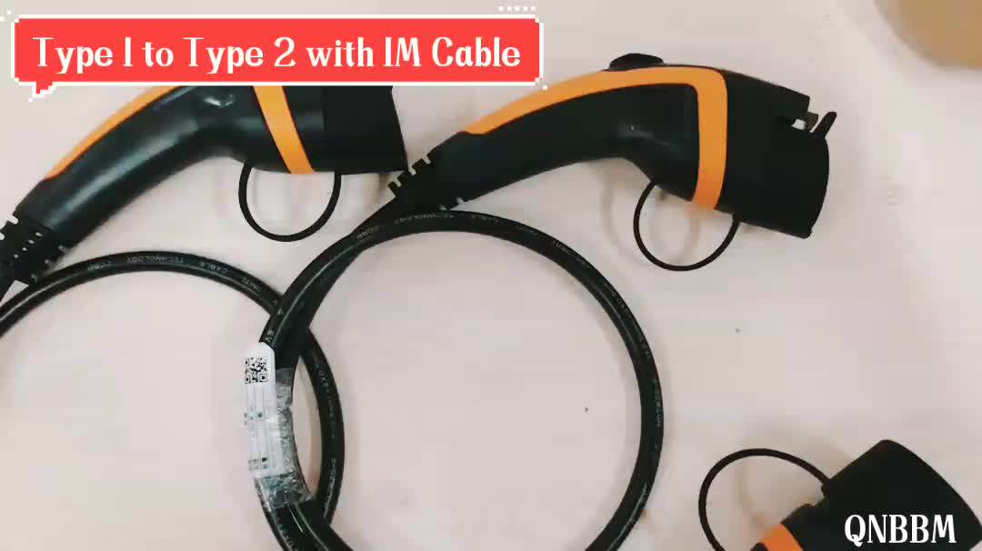 Mennekes Type 2 To J1772 Type 1 Ev Charging Cable Plugs 32 Amp - Buy ...