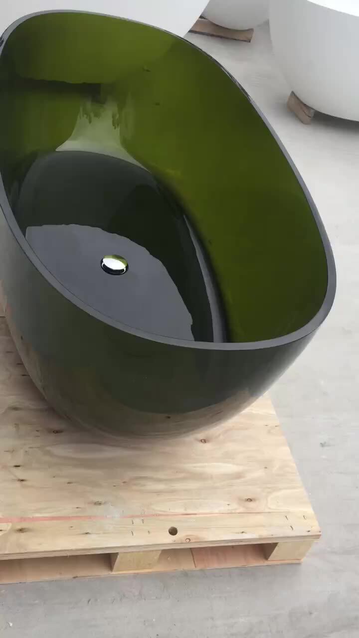 Venus Factory Colorful Hotel Bathroom Freestanding Resin Bath Tub ...