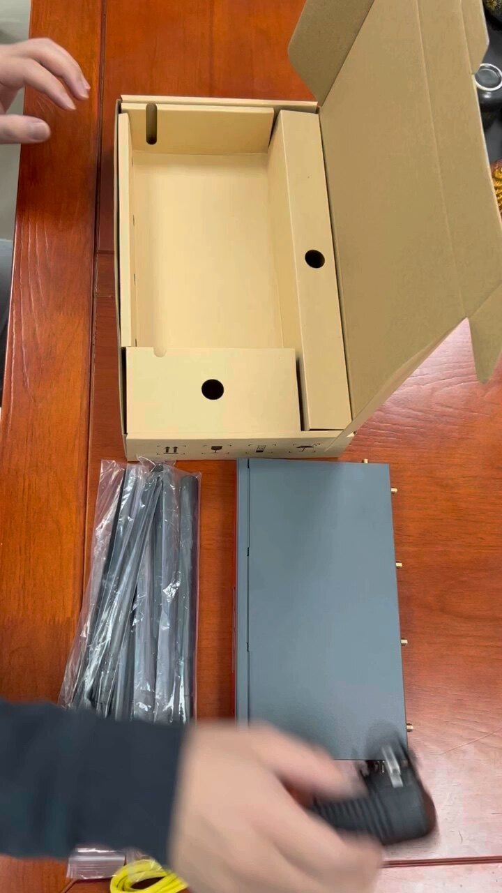 Huastlink Poe 5g Sim Industrial Router Built-in M.2 Modem With Sim Esim ...