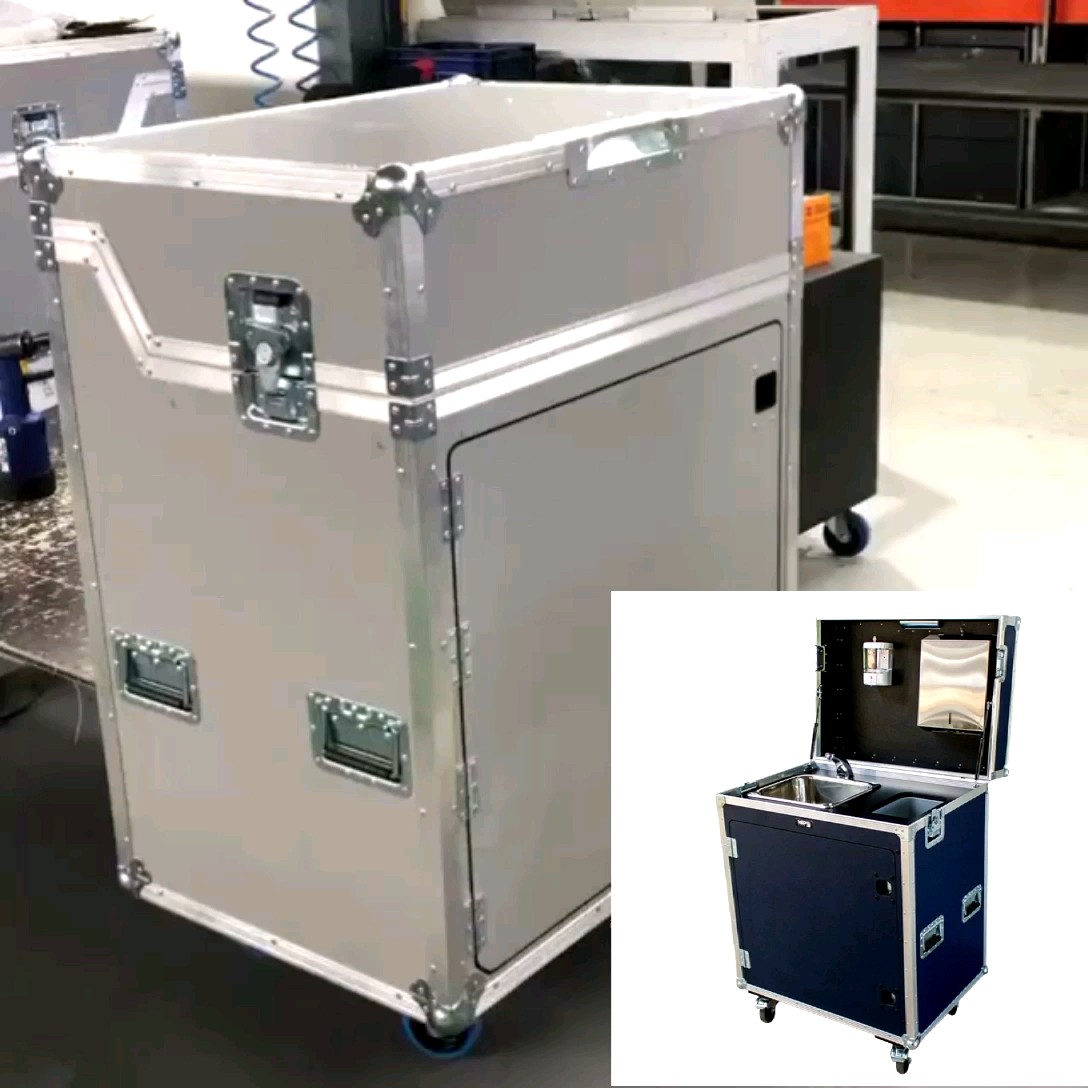 Portable Moveable Flightcase 16u Rack Flight Case With Mixer - Buy ...