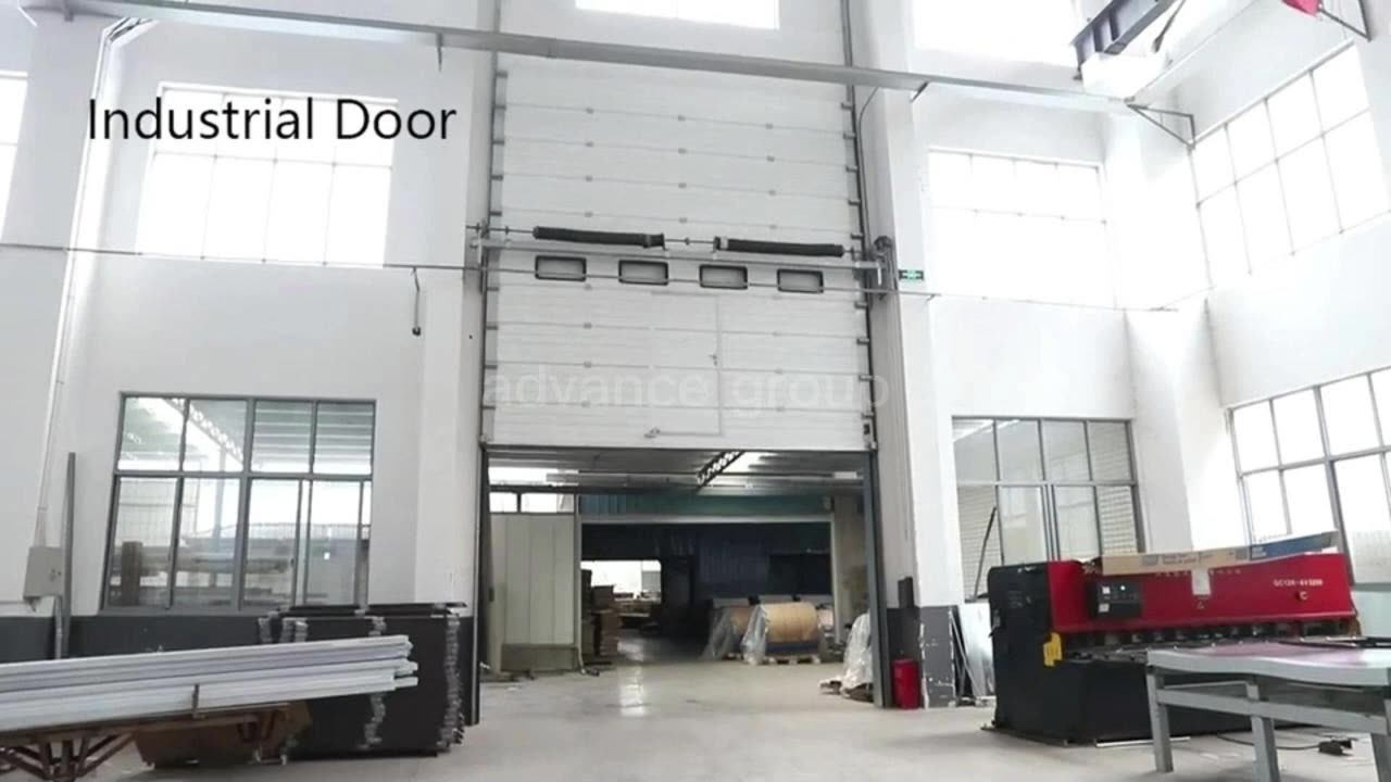 Industrial Automatic Vertical Lift Up Industrial Fire Rated With Remote ...