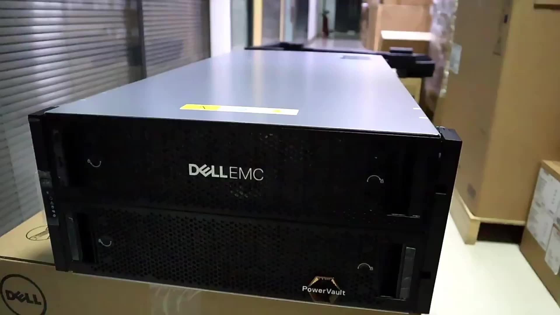 Emc Powervault Me5084 Storage Array 2*2.4tb 10k Rpm Sas Hd 8port Dual ...