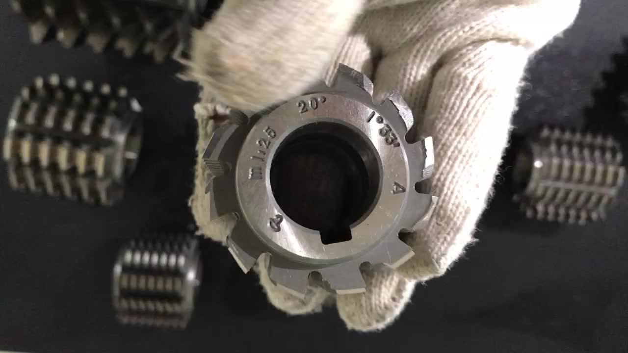 Hss Dp Module Gear Hobber Cutter Involute Spline Hobs - Buy Gear Hobber ...