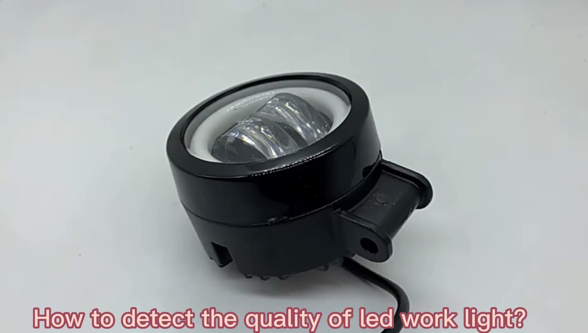Jhs Factory Price 3inch 20w Round Work Light Angel Eyes 6500k ...