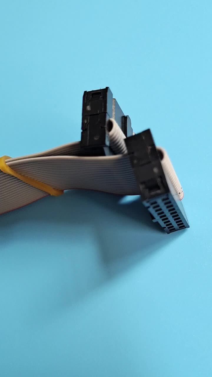 Custom High Quality Awg28 Flat Cable 2.54mm Idc Flat Ribbon Cable ...