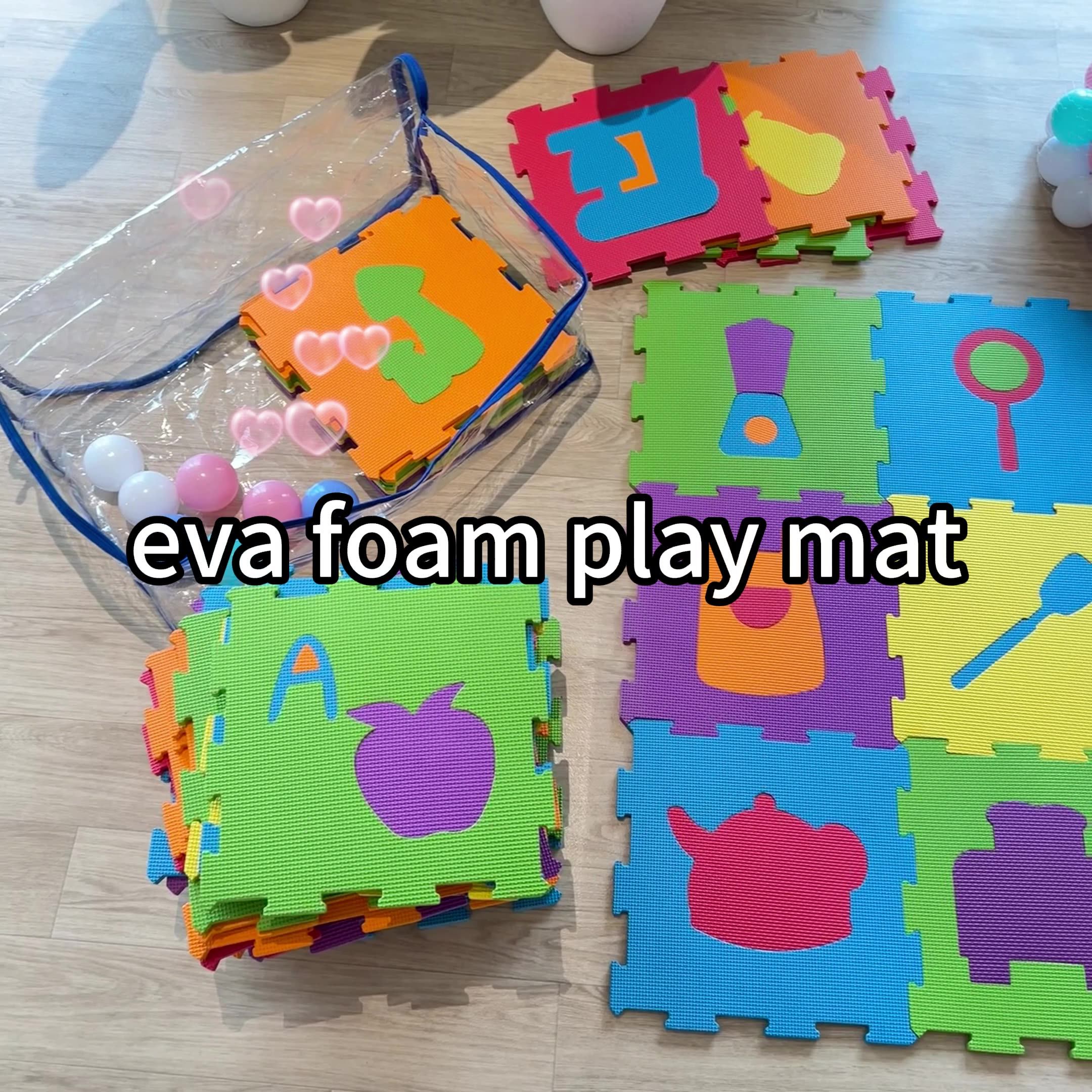 Wholesale Alphabet & Numbers Kids Foam Puzzle Play Mat Customization ...