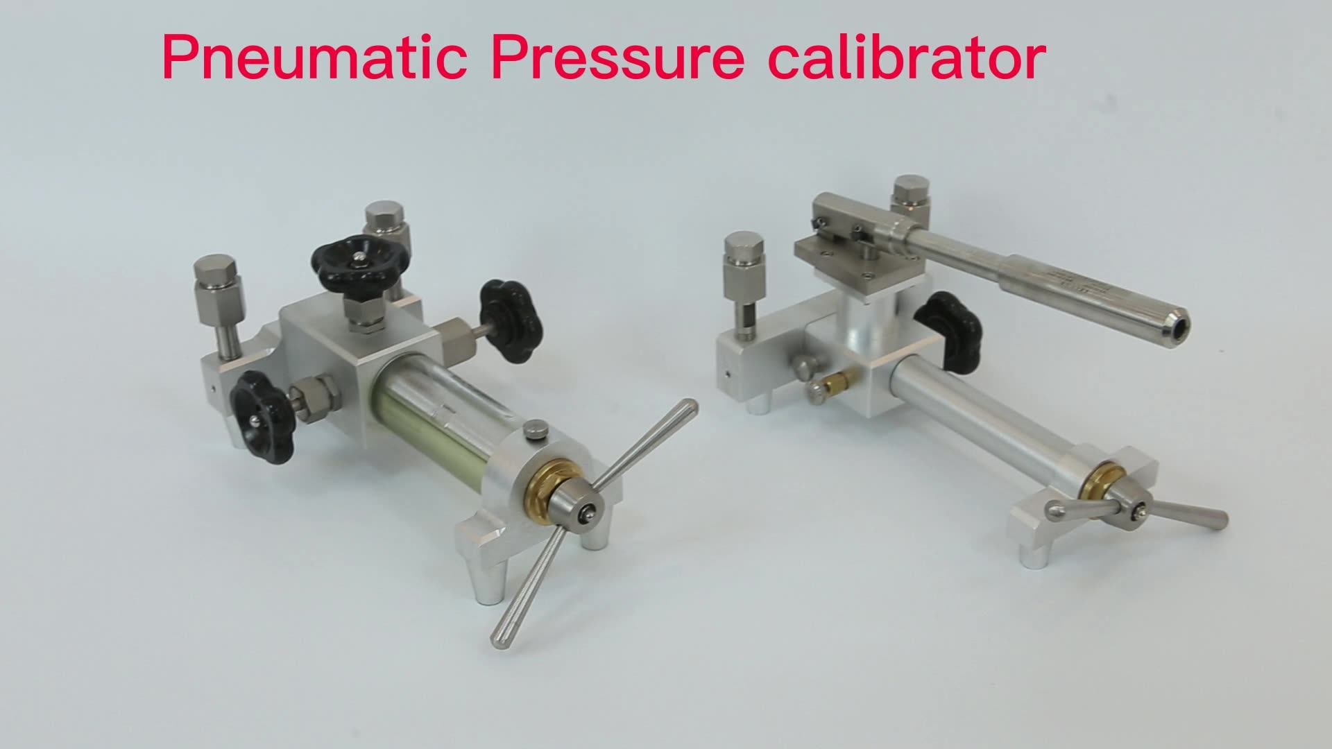 Portable Pressure Source Pressure Calibrator Pressure Gauge Calibration ...