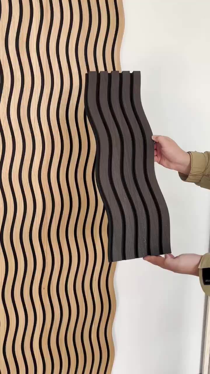 Akupanel Acoustic Slat Panel Wood Akustik Panel Wood Modern Interior ...