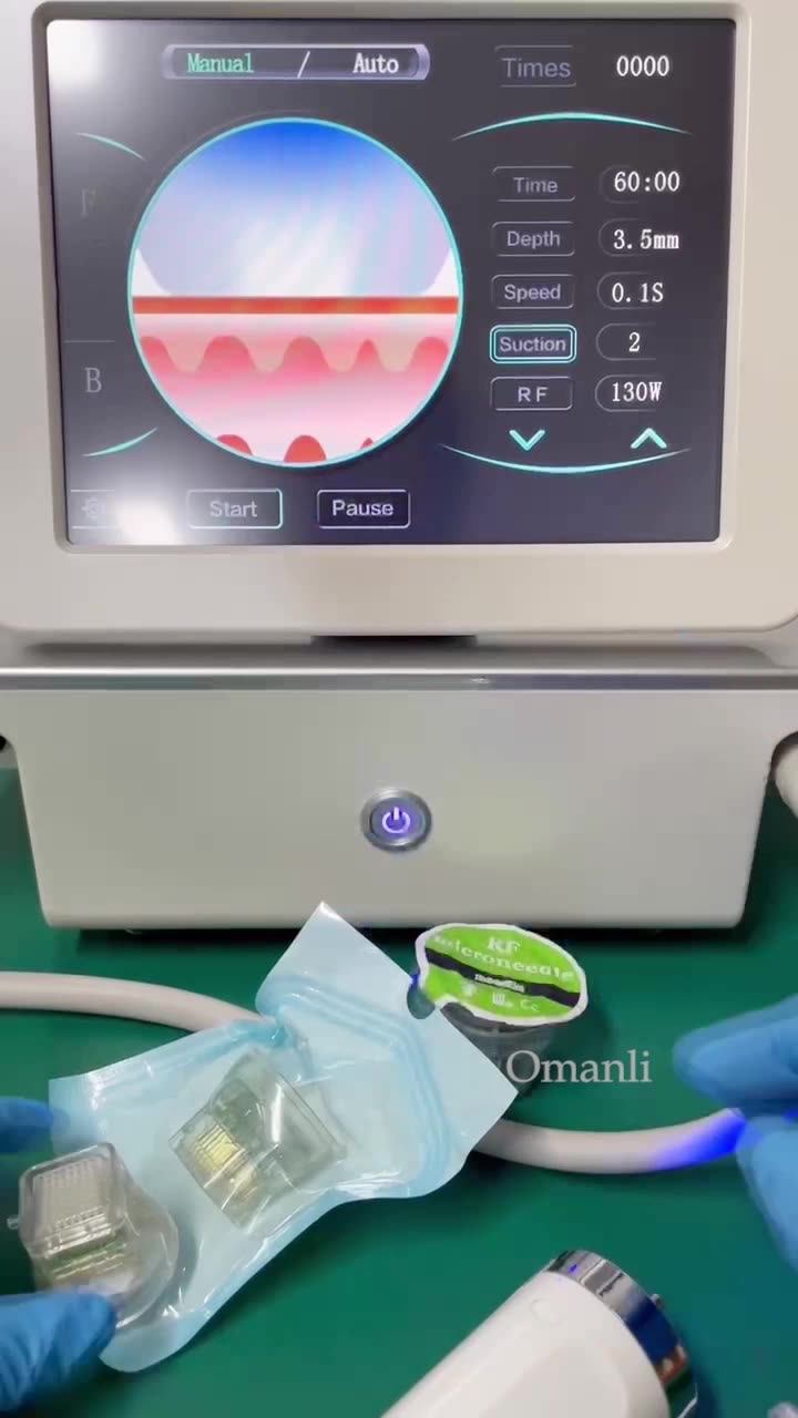 Microneedling Machine Tips Micro Needle Rf Head Auto Microneedle ...