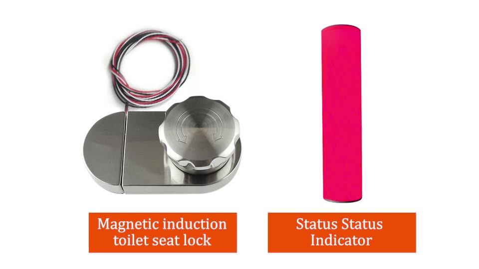Foorir Toilet Bathroom Indicator Lights Cubicle Door Indicate Lock ...