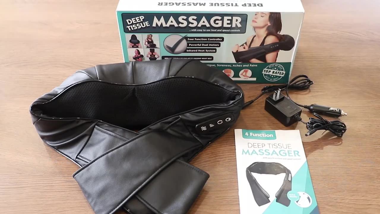 Best Shoulder Massage Machine Vibration Shiatsu Back And Neck Massager ...