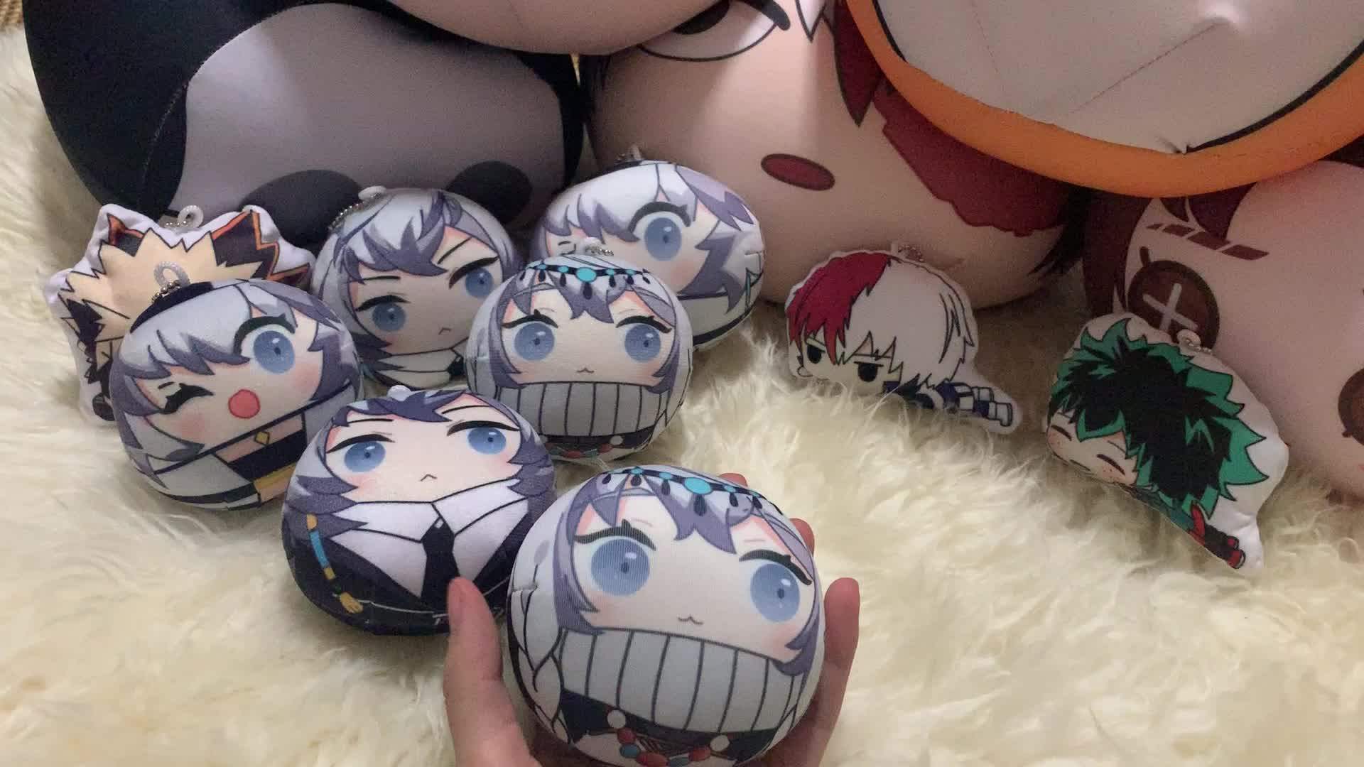 Juno Creative Custom Round Plush Manjuu Microbead Filling/coton Filling ...