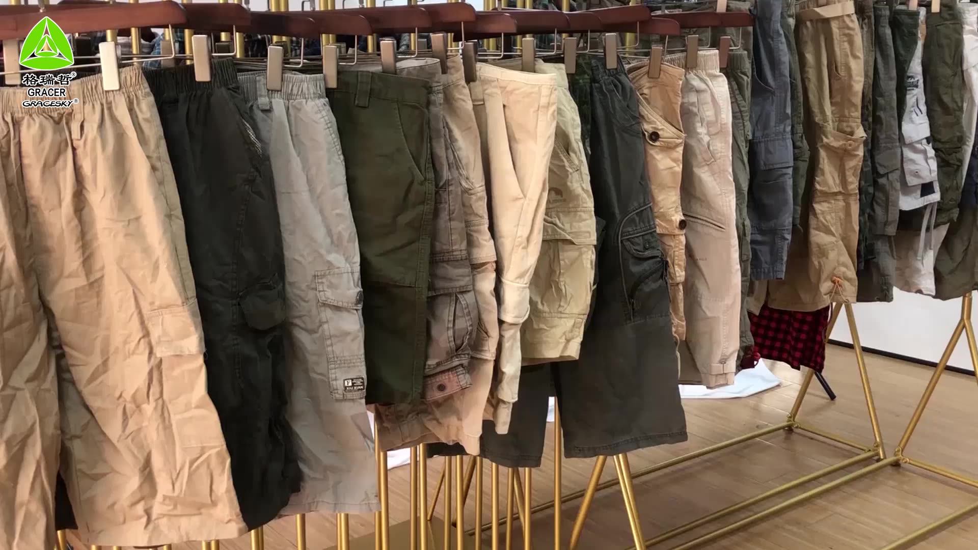 Second Hand Man Cargo Shorts Clothing Wholesale Used Clothing Bales Uk ...