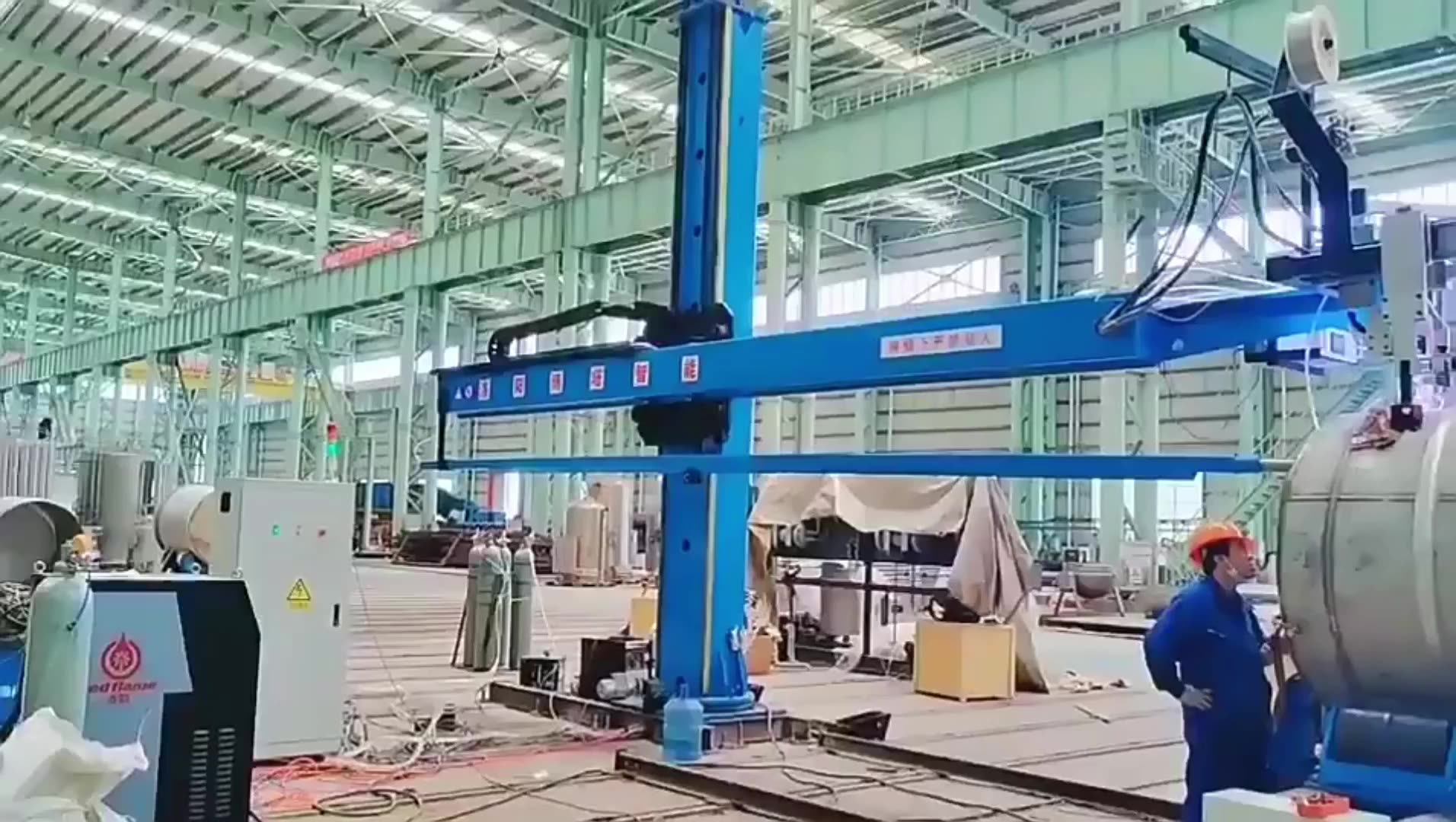 Iso Welding Column And Boom Joint Welding Roller / Positioner Wind ...