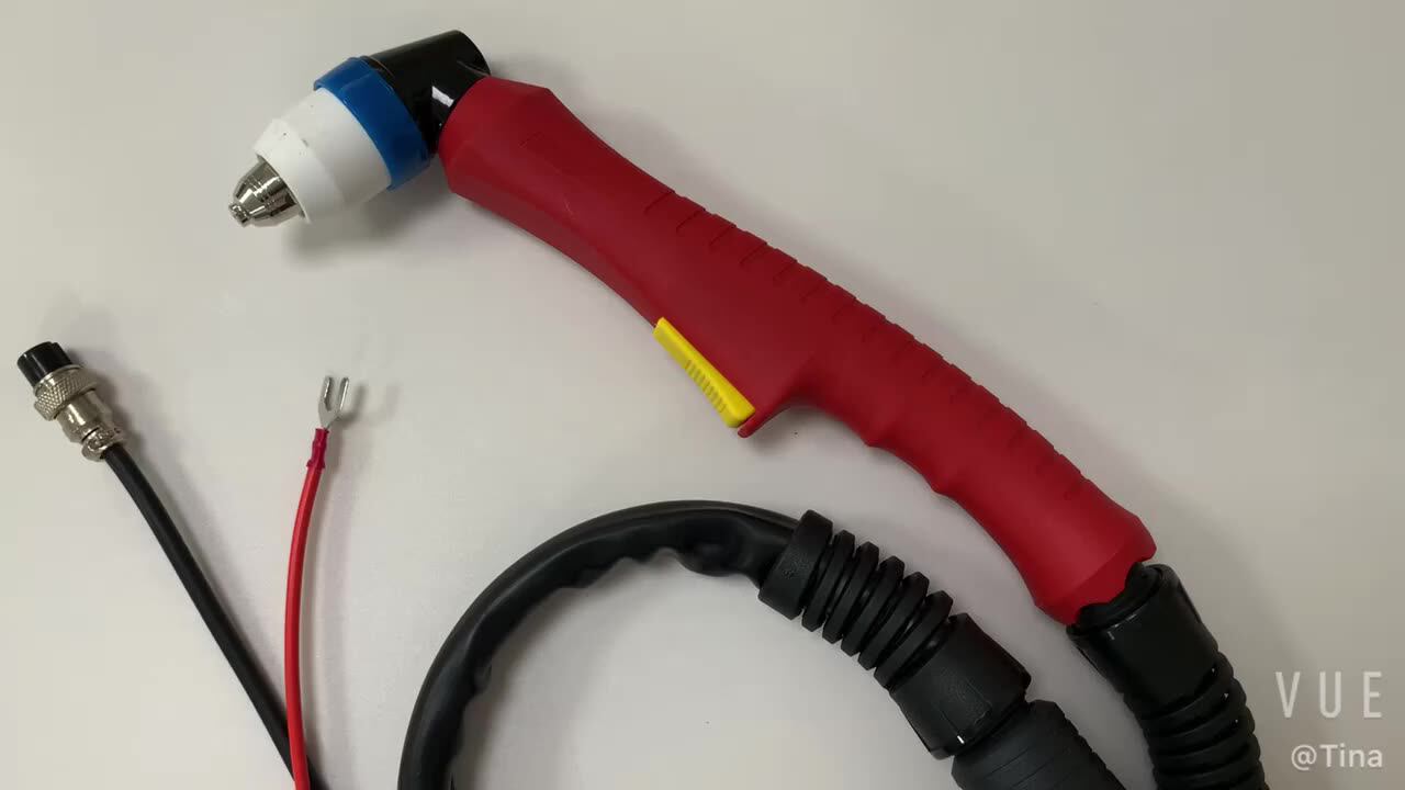High Quality P80 Plasma Cutting Torch 4m 8m With P80 Cutting Nozzle And ...