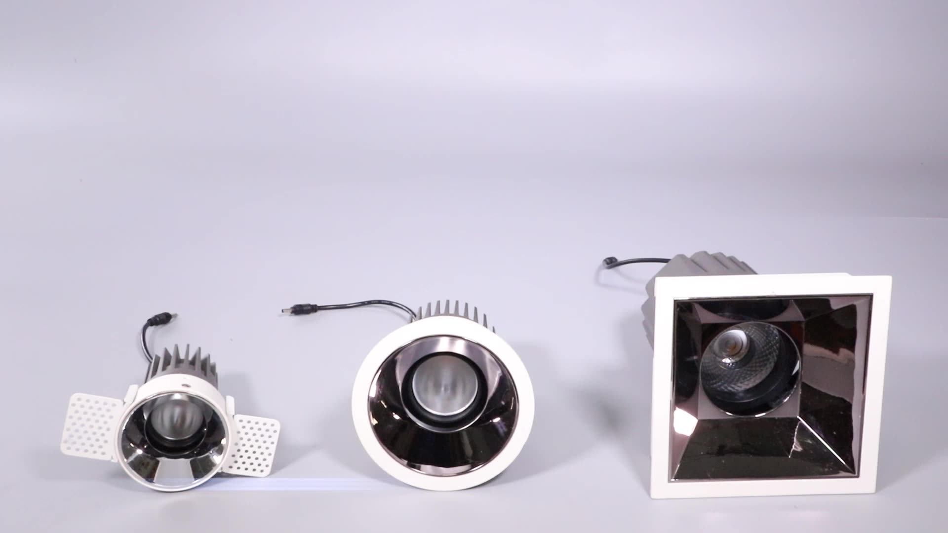 18w Round Screwfix Beam Angle Adjustable Led Cob Ceiling Light ...