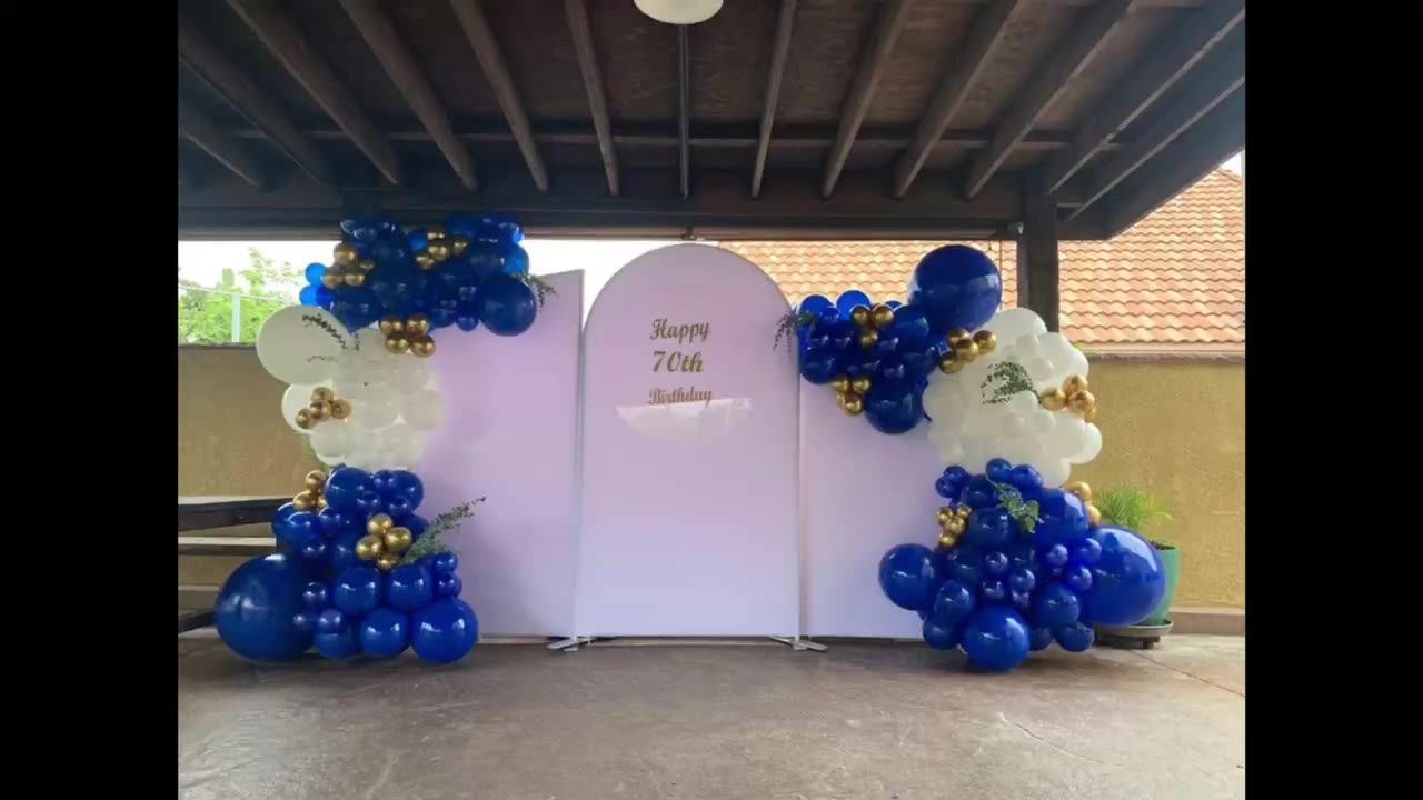 Wedding Arch Wall Backdrop Stand Wedding Decor Semi Circle Stands ...