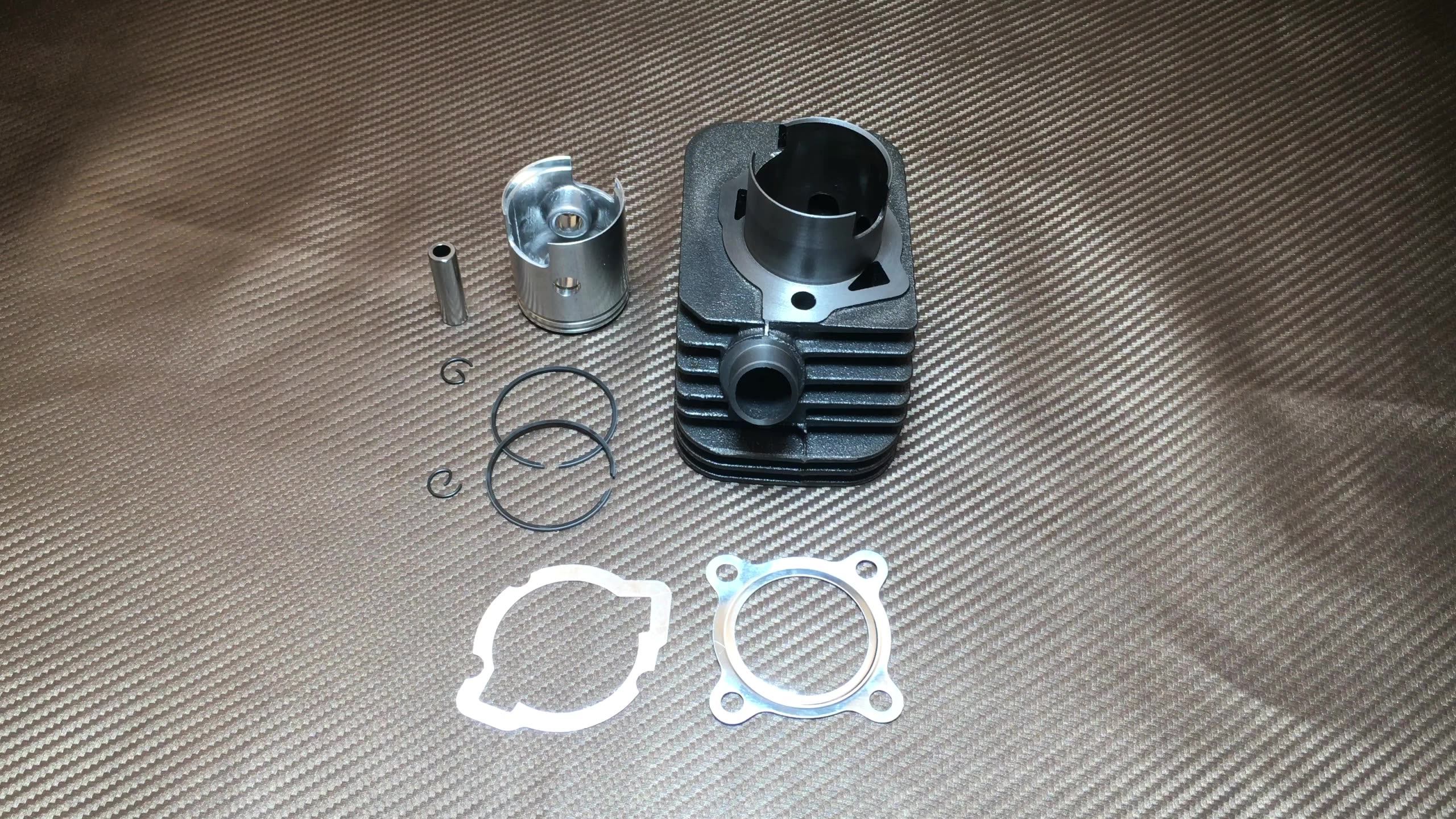 38.2mm 43mm 50cc 65cc Engine Big Bore Racing Cylinder Kit For Piaggio ...