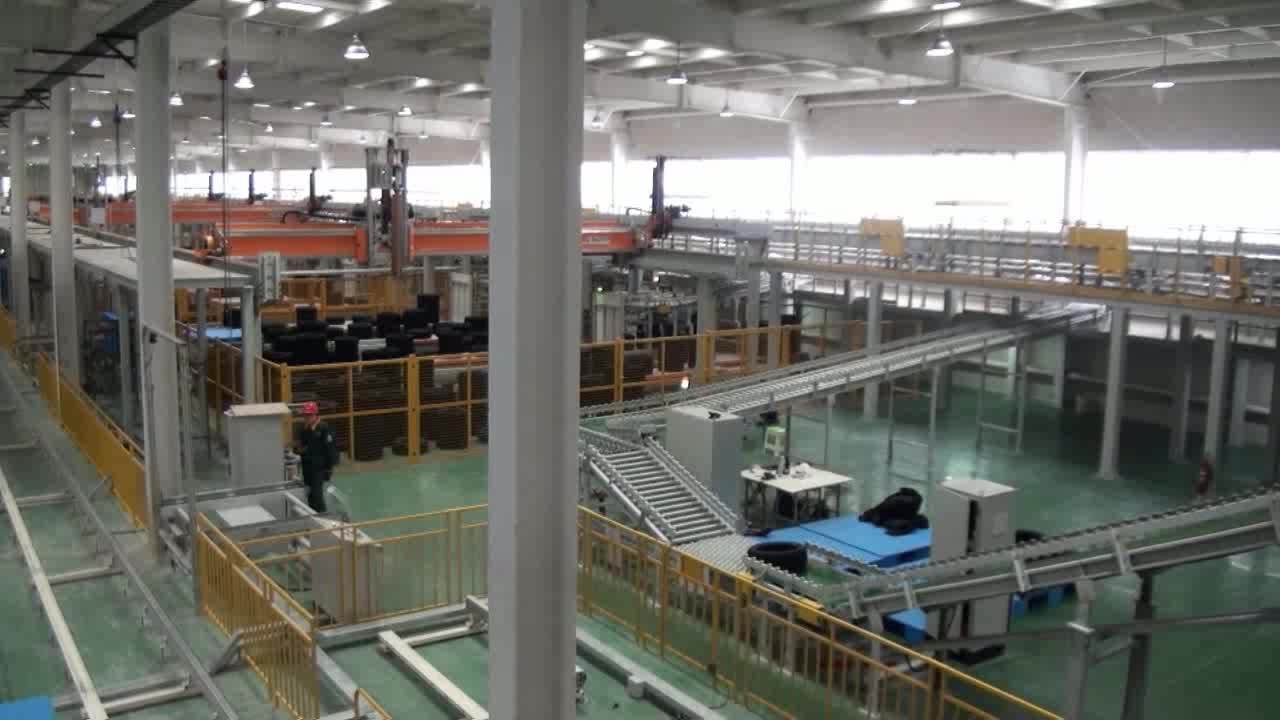 Automated Warehouse Storage System Pallet Runner Radio Shuttle Rack ...