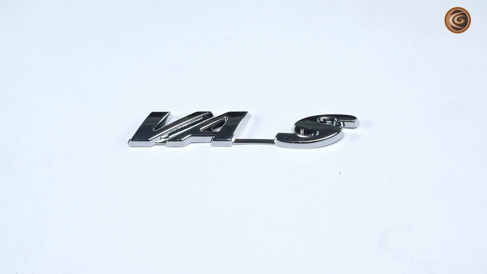 3d Plastic Logo / Custom 3d Car Emblem / Abs Chrome Car Badge - Buy ...