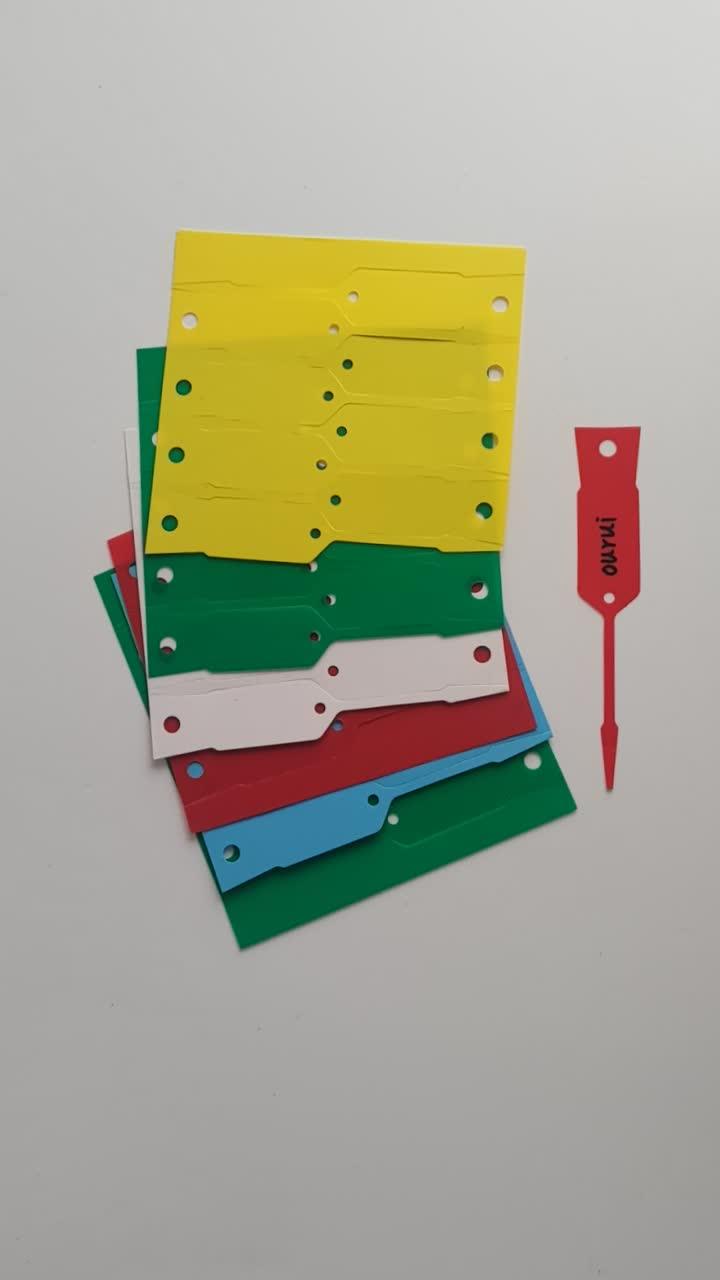 Automotive Plastic Yellow Color Self Locking Arrow Key Tags Car Dealer ...