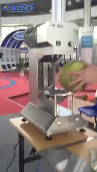 Neweek Adjustable Green Young Automatic Coconut Skin Peeling Machine ...