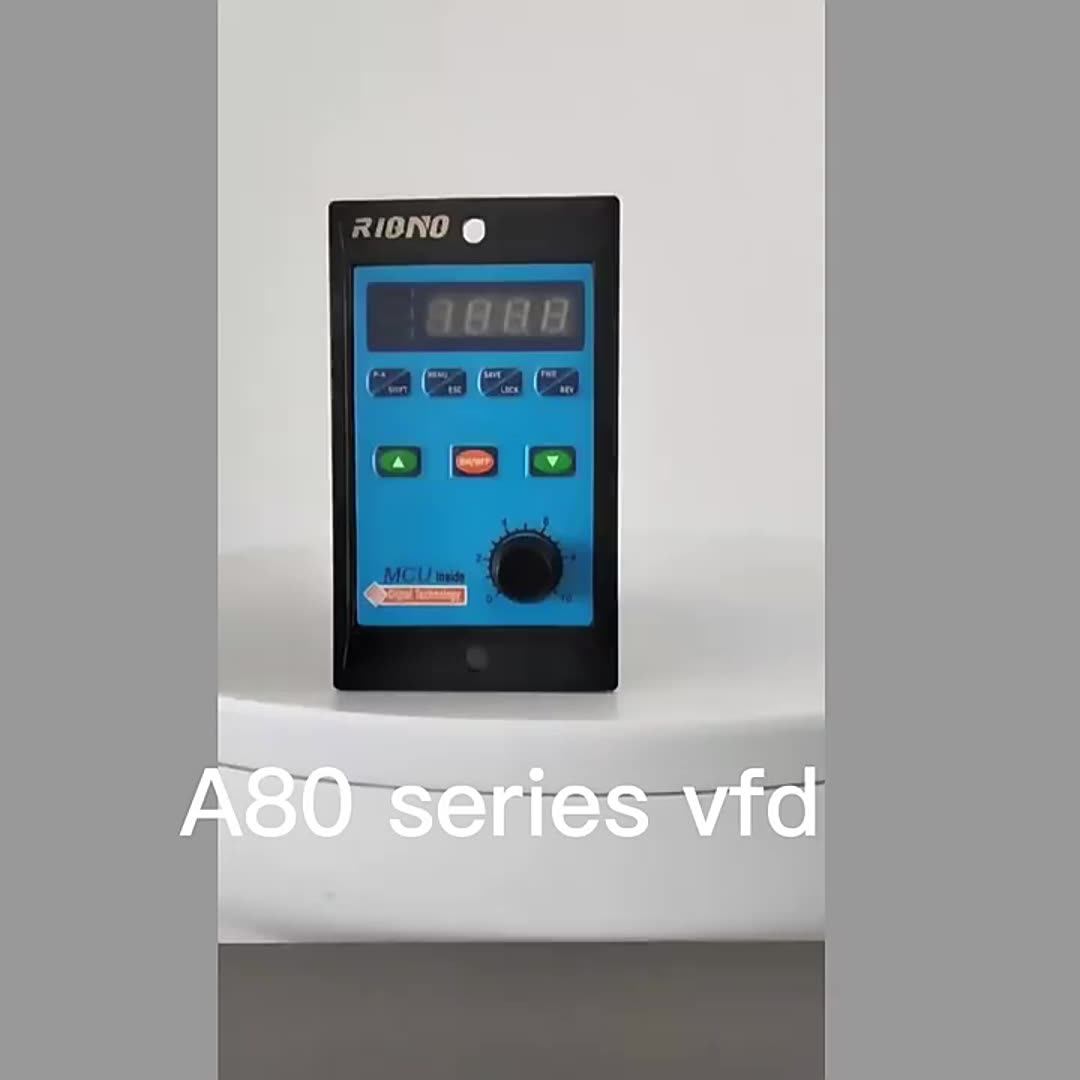 Serie A80 220v 1hp Con Rs485 100w 200w 400w 750w Convertidor De Frecuencia Convertidor ...
