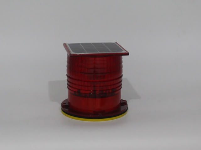 CK-11L-TZ Solar-Powered Red Obstruction Light - Low Intensity LED ...