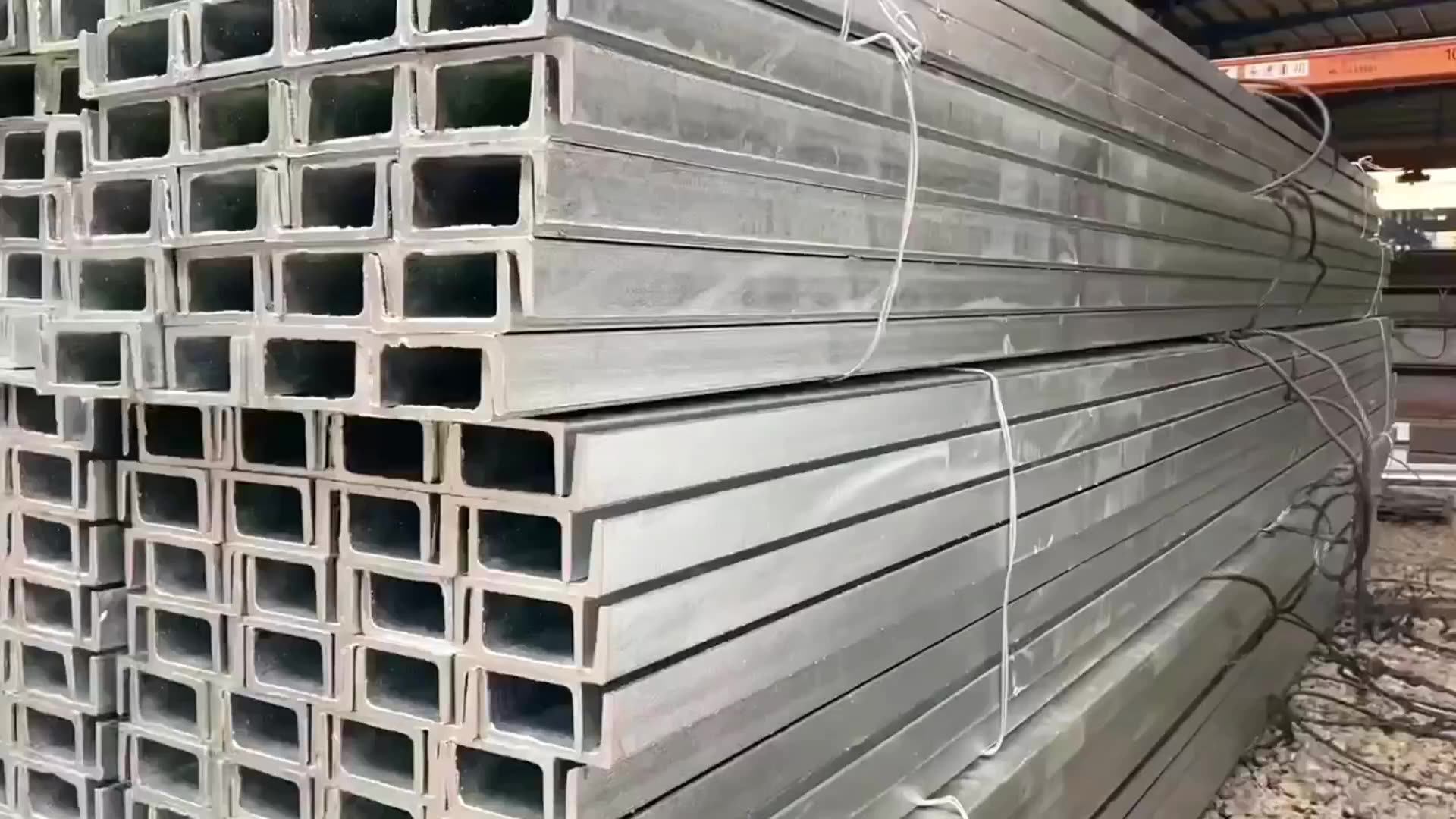 U Channel Shape Stainless Steel Section Bar For Structural Parts ...