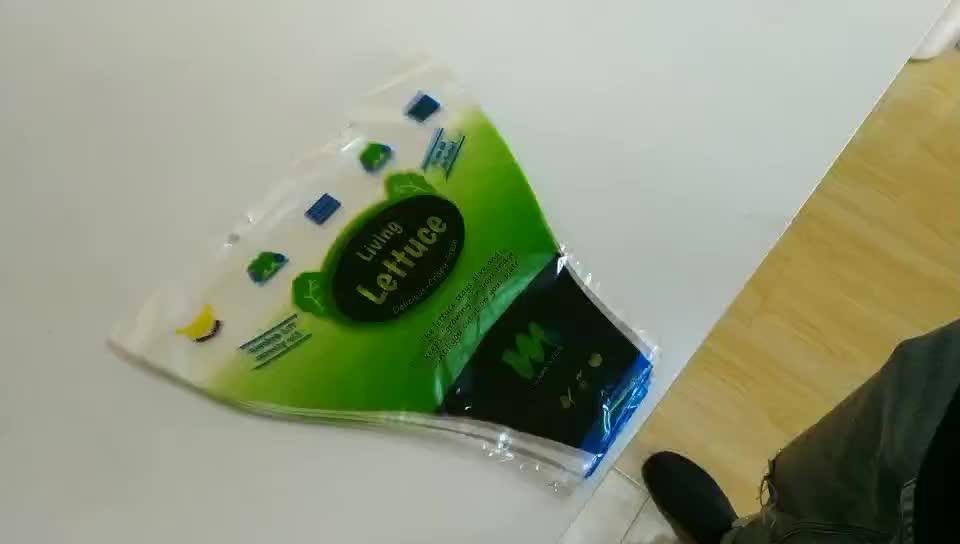 Cpp Opp Material Food Grade Cone Shape Lettuce Packaging Bags With ...