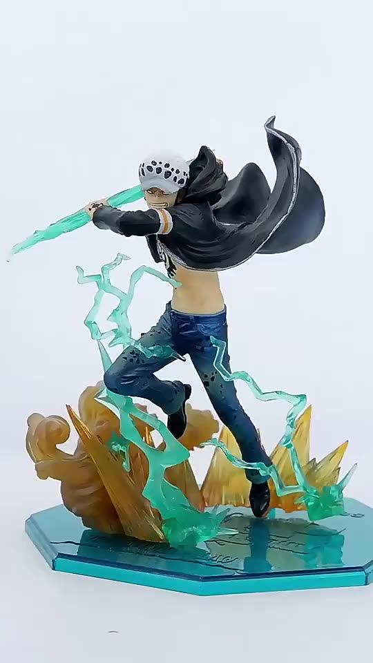 28cm Hot Anime Figure One Pieced Dxf Wano Country Trafalgar Law Pvc ...