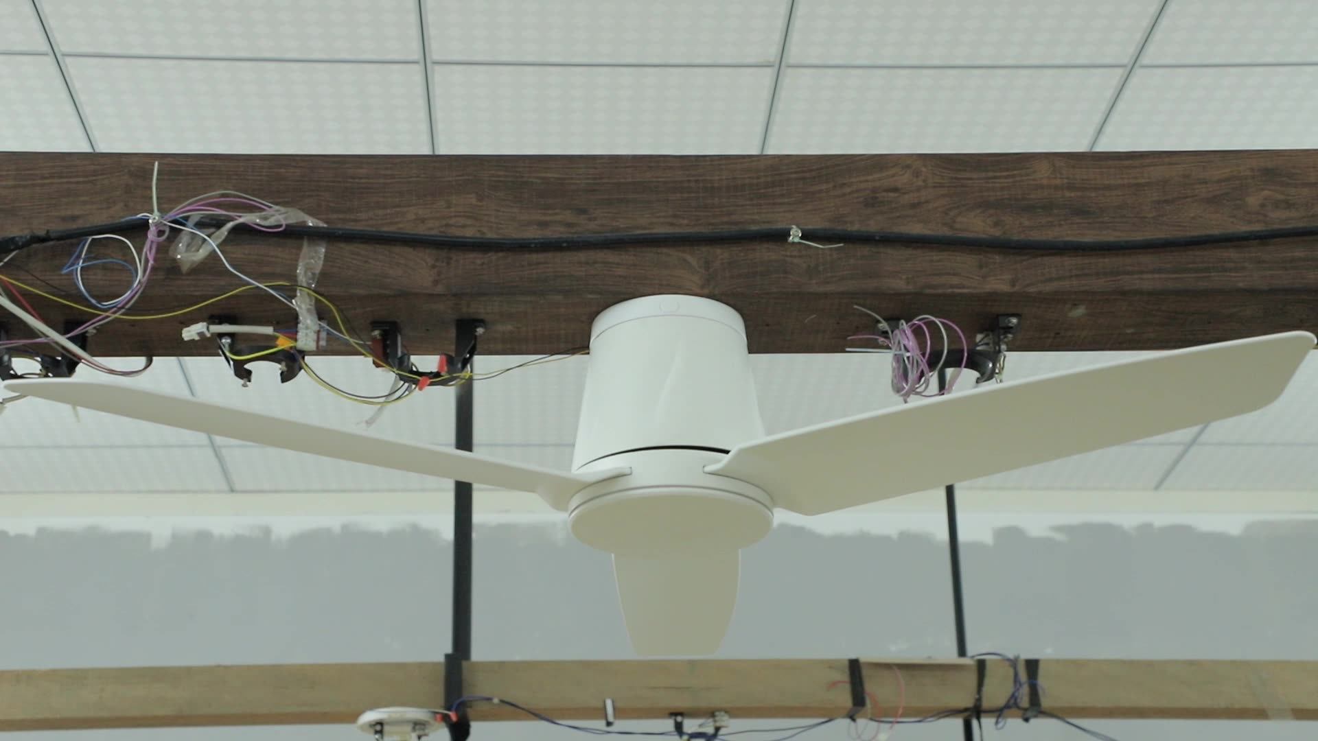 Noiseless Large Airflow Intelligent Remote Control Celling Fan Country ...