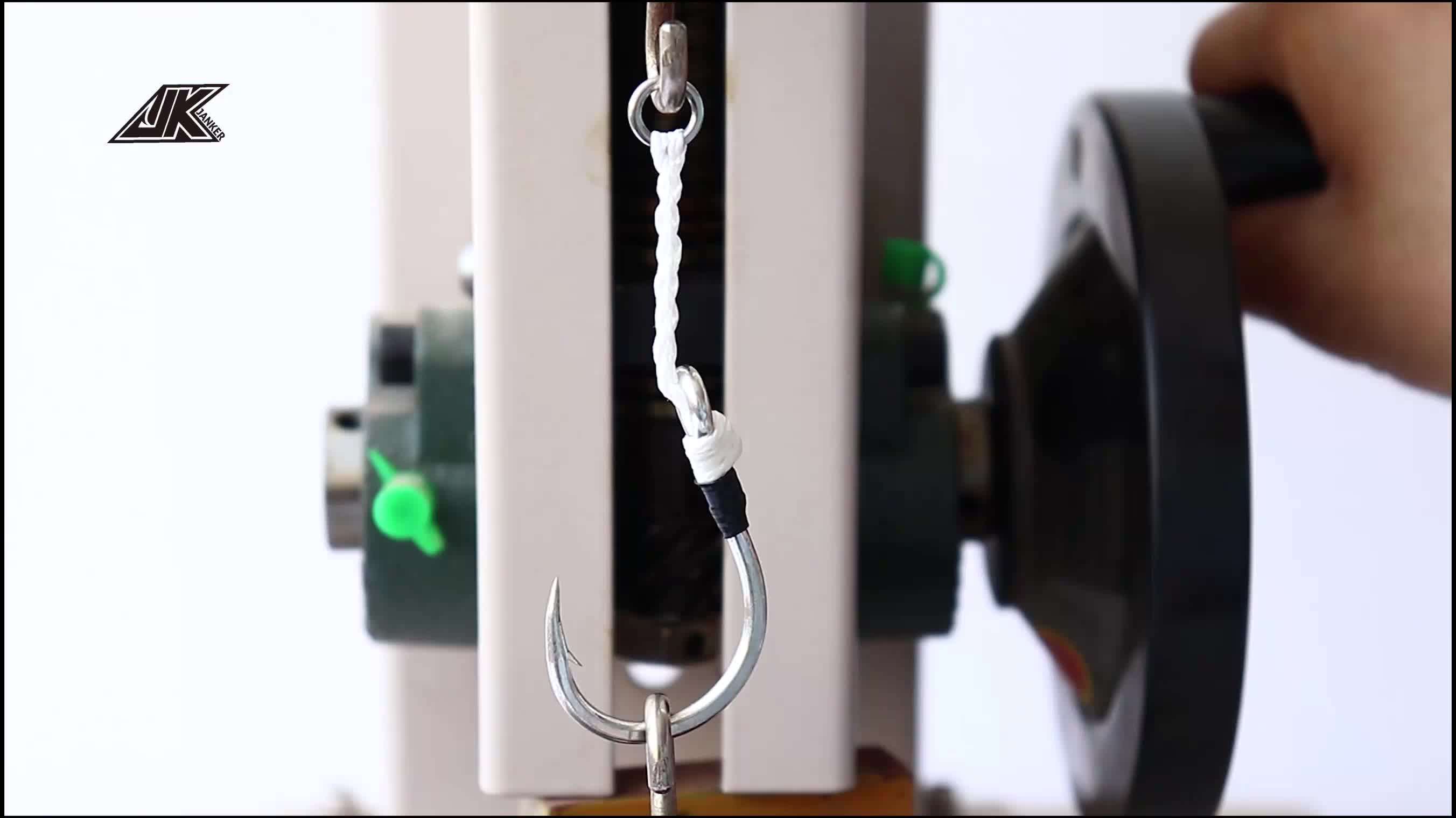 Jk Hv Premium Quality High Carbon Hook With Pe Assist Line And Solid ...